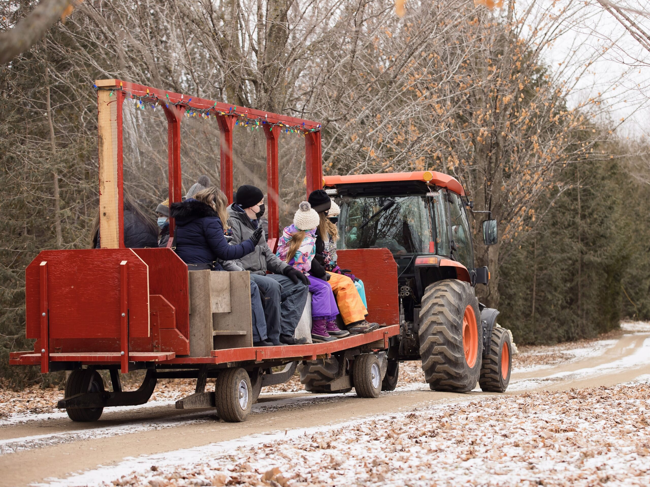 Ride to Christmas Village (2) | Stanley's Olde Maple Lane Farm